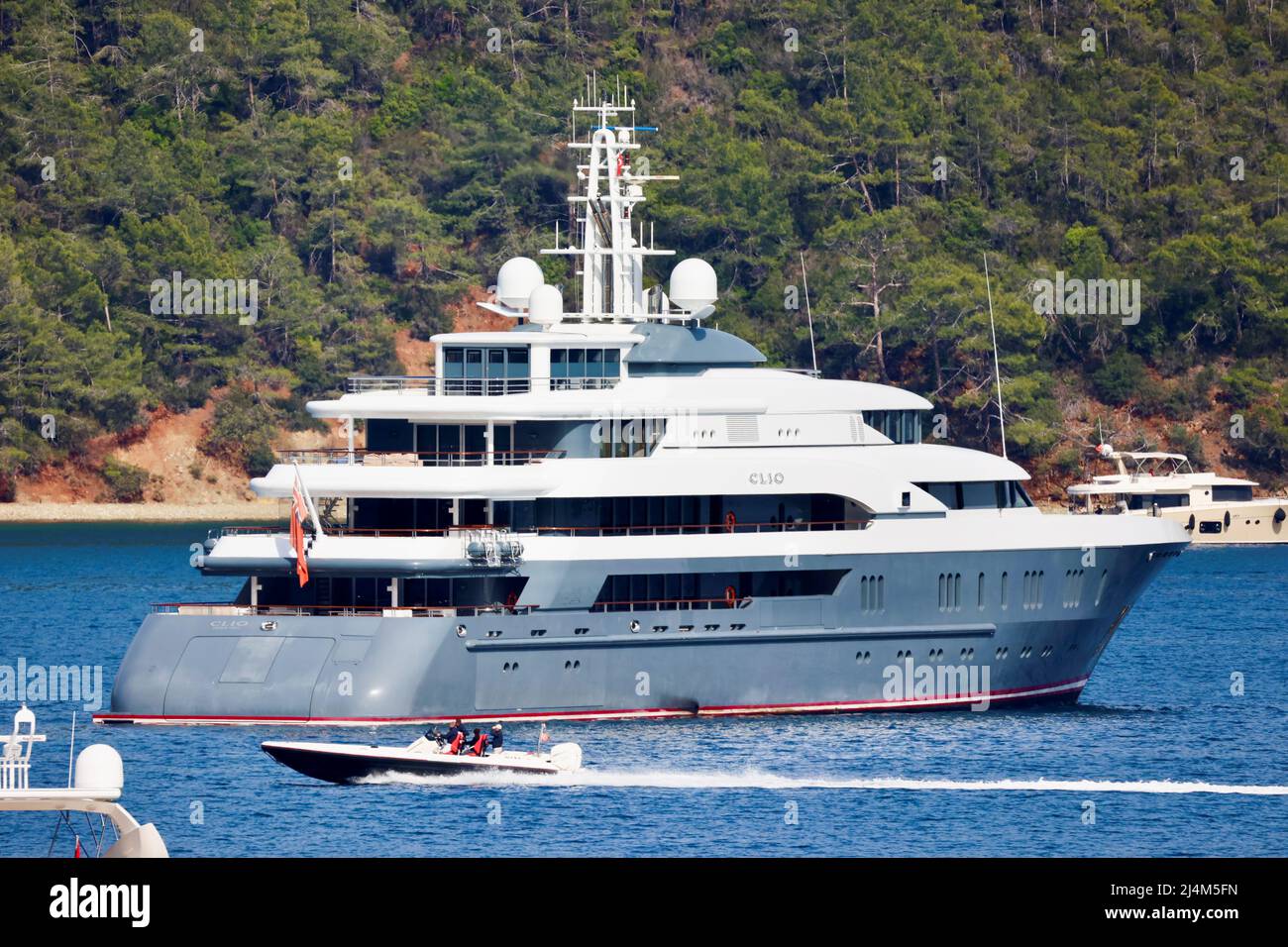 Clio yacht hi-res stock photography and images - Alamy