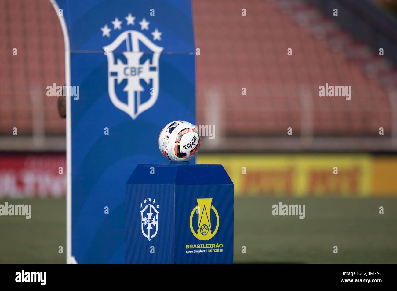 SP - Itu - 04/16/2022 - BRAZILIAN B 2022, ITUANO X CSA - The game ball ...