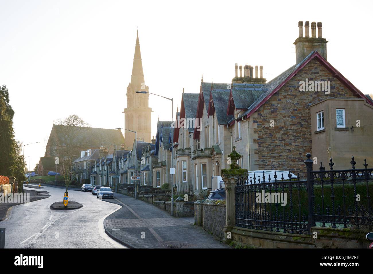 Galashiels church, Scottish Borders Stock Photo - Alamy