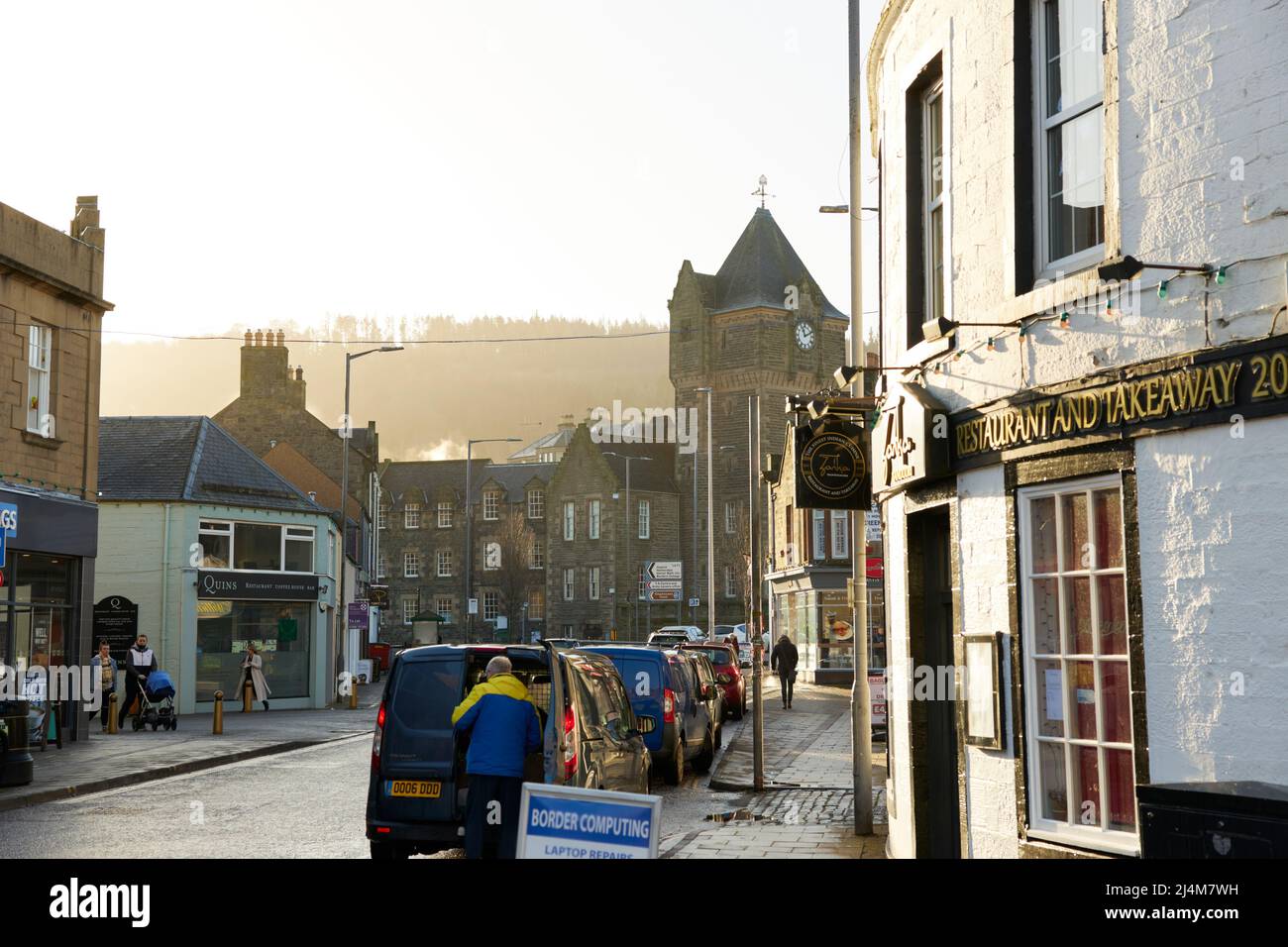 Galashiels scottish borders hi-res stock photography and images - Alamy