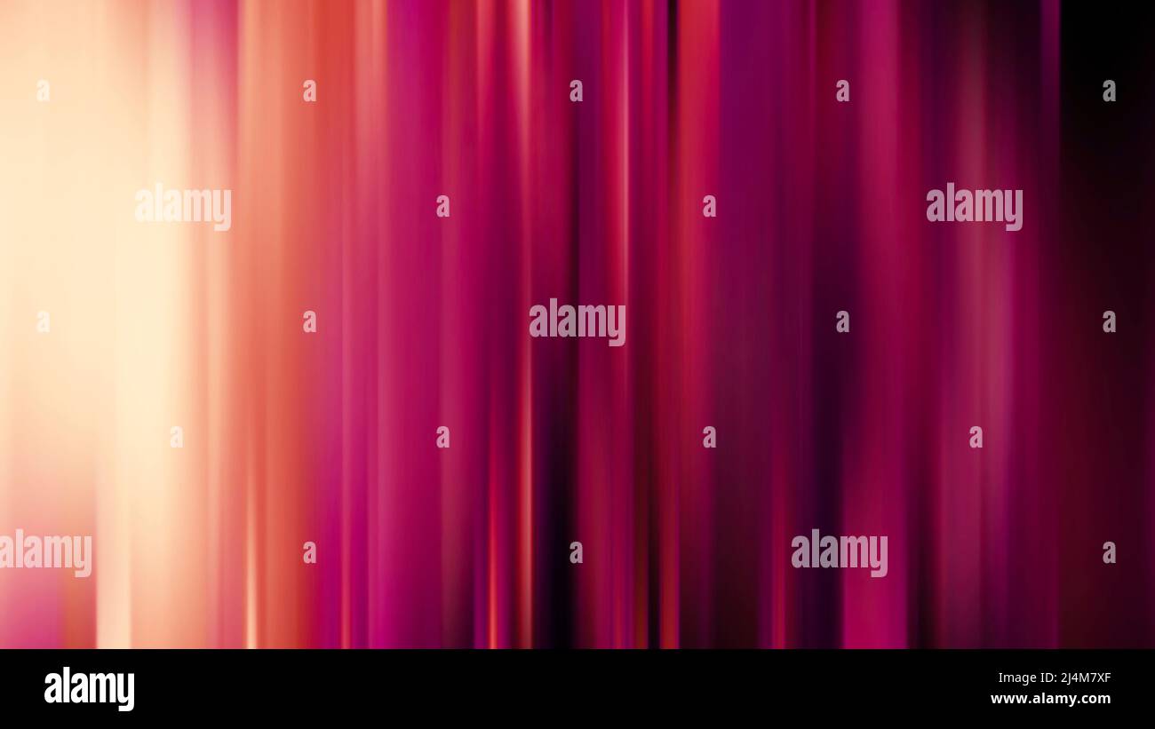 Colorful lines move in mirror. Motion. Beautiful multicolored lines ...