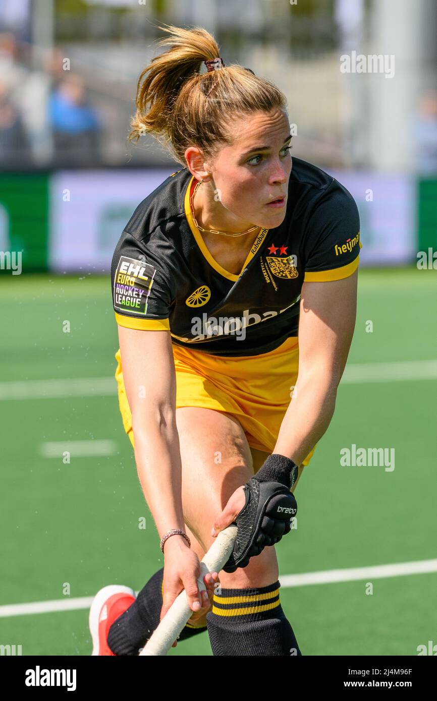 AMSTELVEEN, 16-04-2022, Wagener Stadion, Euro Hockey League 2022. Pien ...
