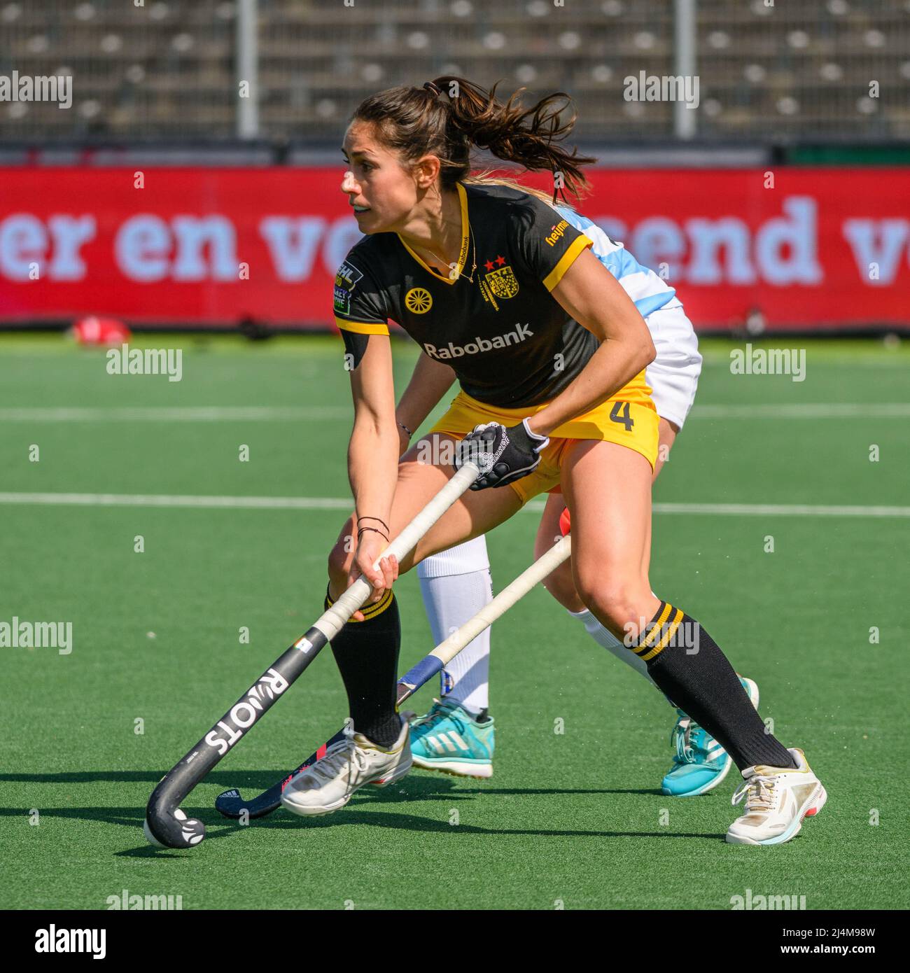 AMSTELVEEN, 16-04-2022, Wagener Stadion, Euro Hockey League 2022. Pleun ...