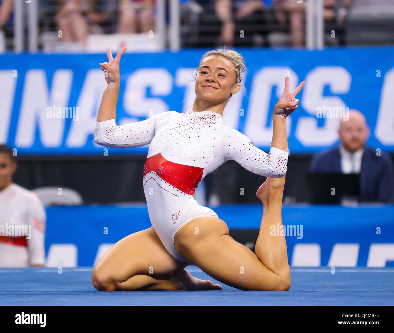 Fort Worth Tx Usa 16th Apr 2022 Utahs Sydney Soloski During The
