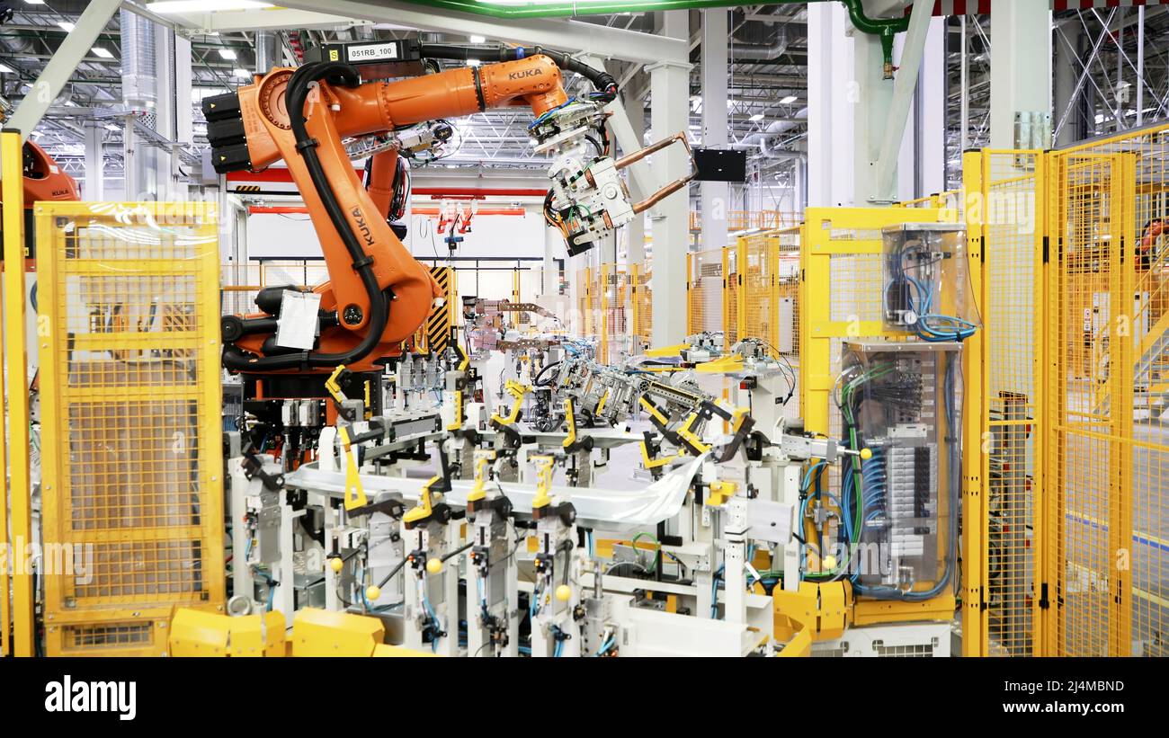 Saint Petersburg - Russia, 12.24.2021: interior details of a modern ...