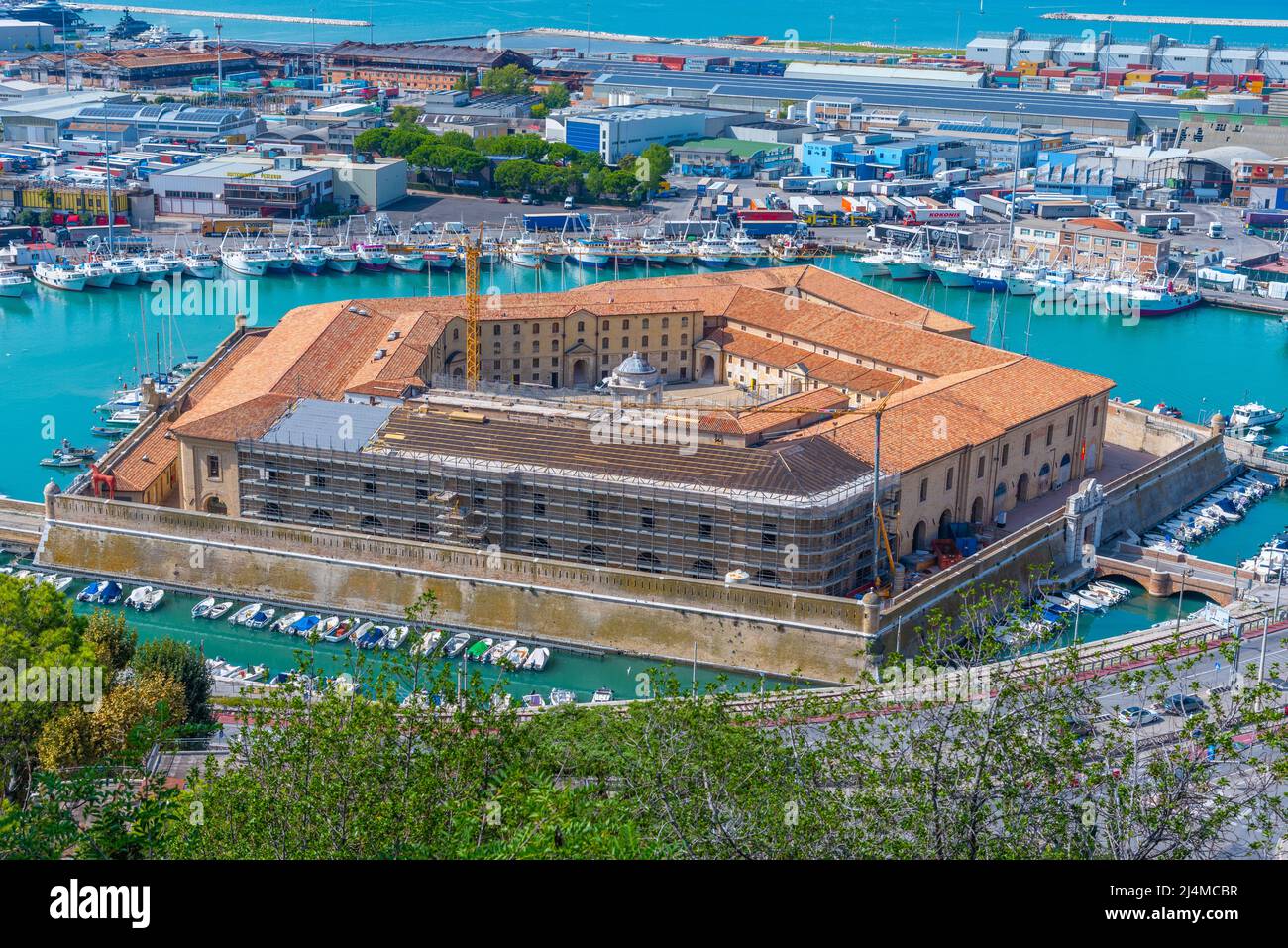 Mole vanvitelliana port ancona hi-res stock photography and images - Alamy