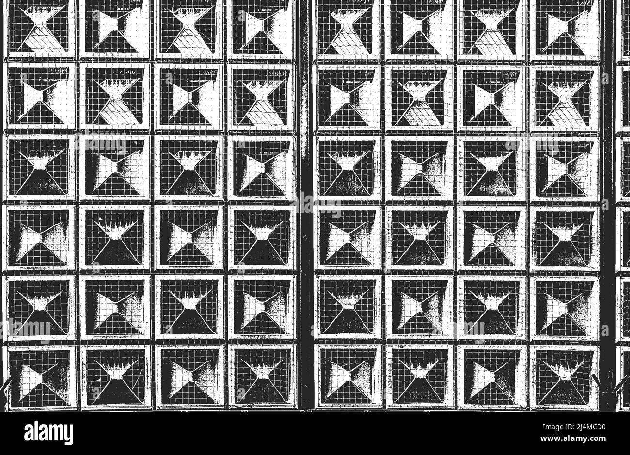 Distressed overlay texture of ceramic tiles, mosaic, paving stones with ...