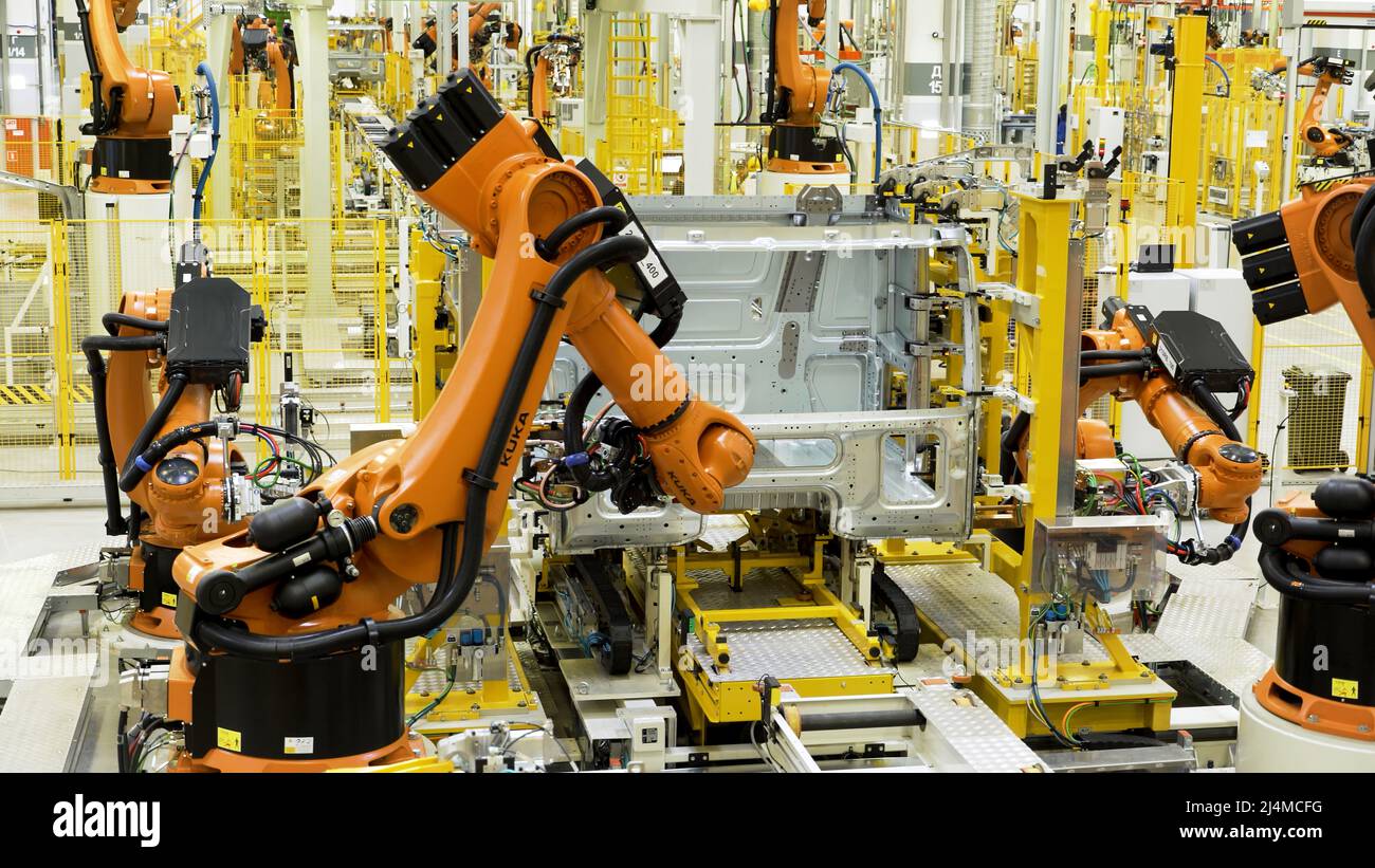 Japan factory robots hi-res stock photography and images - Alamy