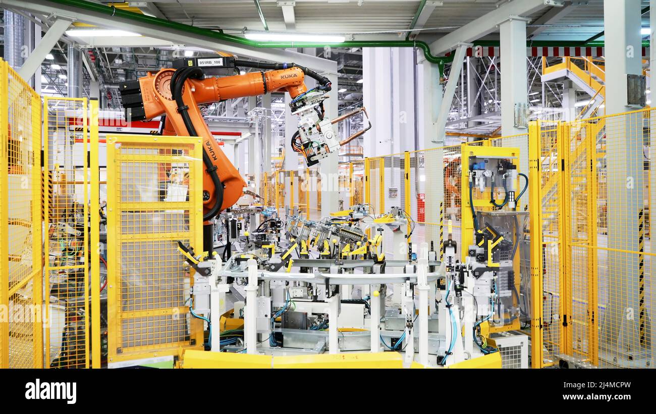 Saint Petersburg - Russia, 12.24.2021: interior details of a modern ...