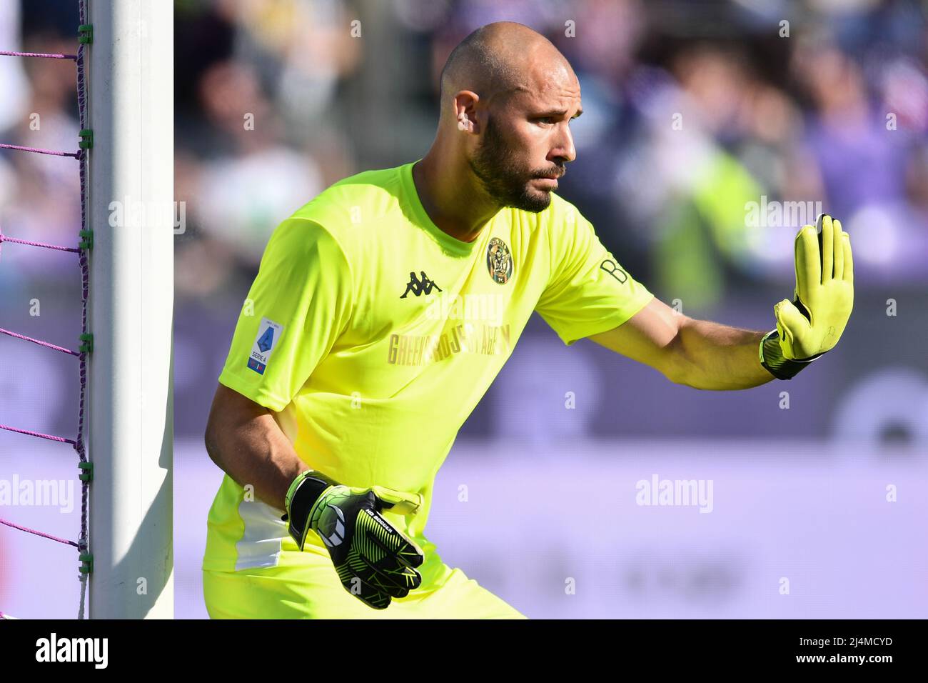 Artemio Franchi stadium, Florence, Italy, April 16, 2022, Niki Maenpaa ...