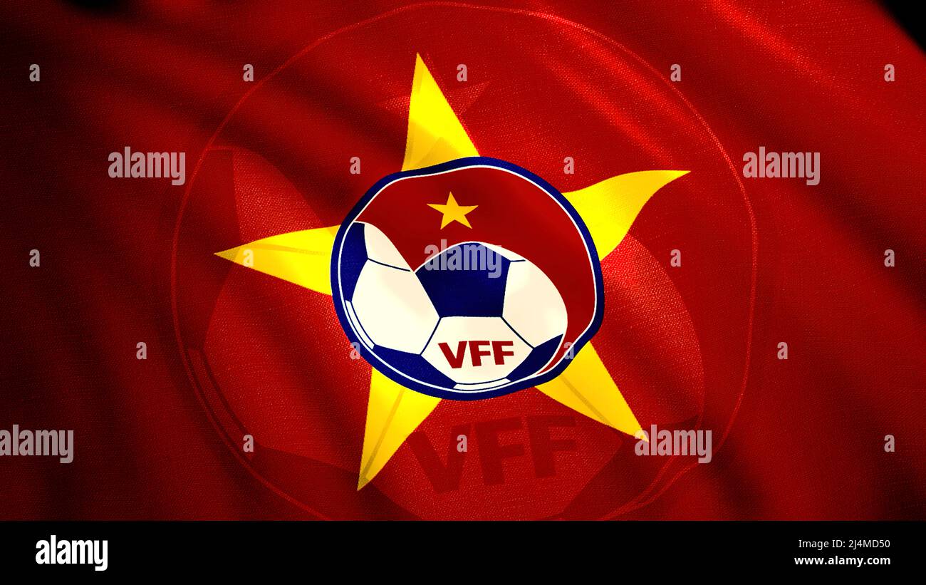 Abbreviation VFF.Motion. A bright red flag that is blown by the wind ...