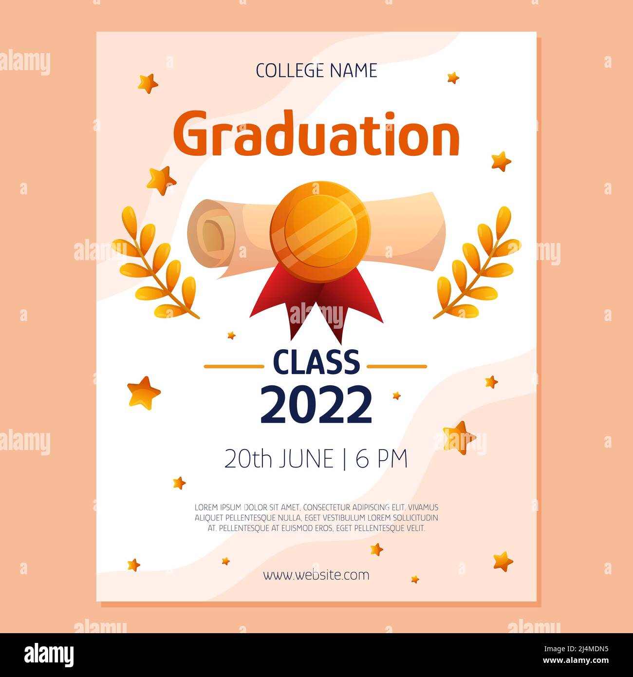 Star Student Poster Template 16" X 17" Color Your Own Star Student