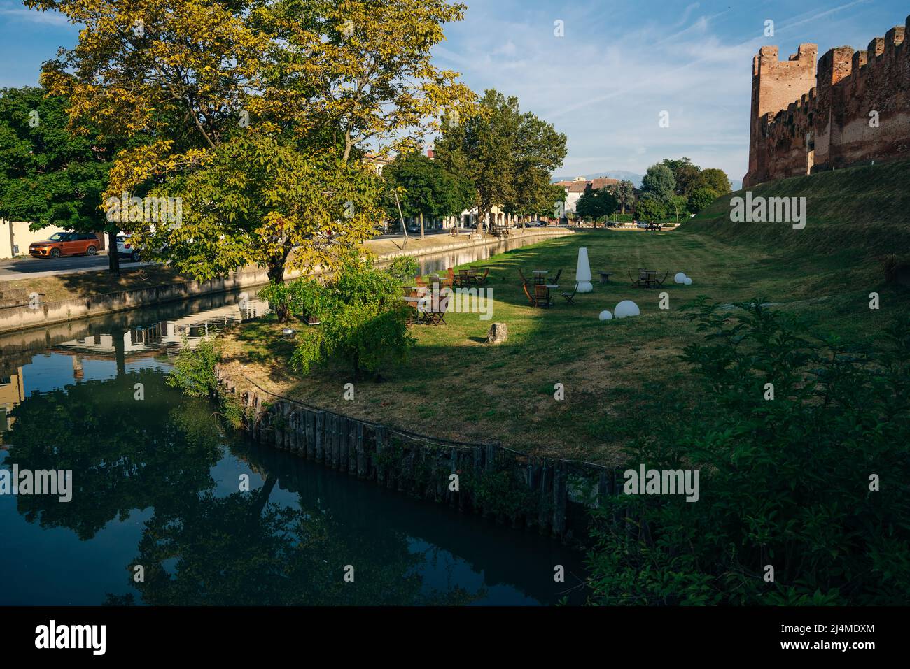 City walls of Castelfranco Veneto, Treviso, Italy. High quality photo ...
