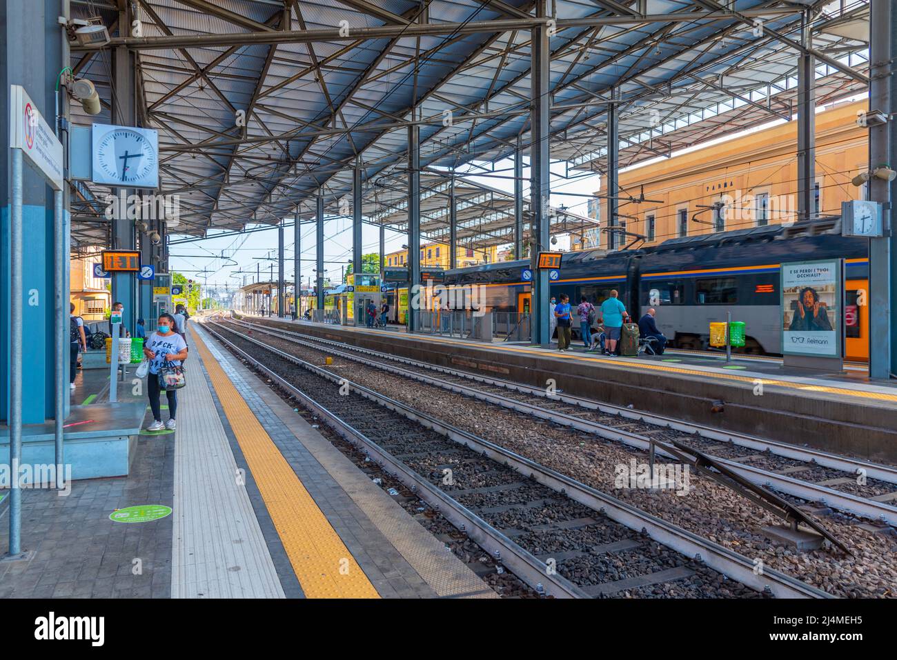 Parma, Italy, September 24, 2021: Train Station of Italian town Parma ...