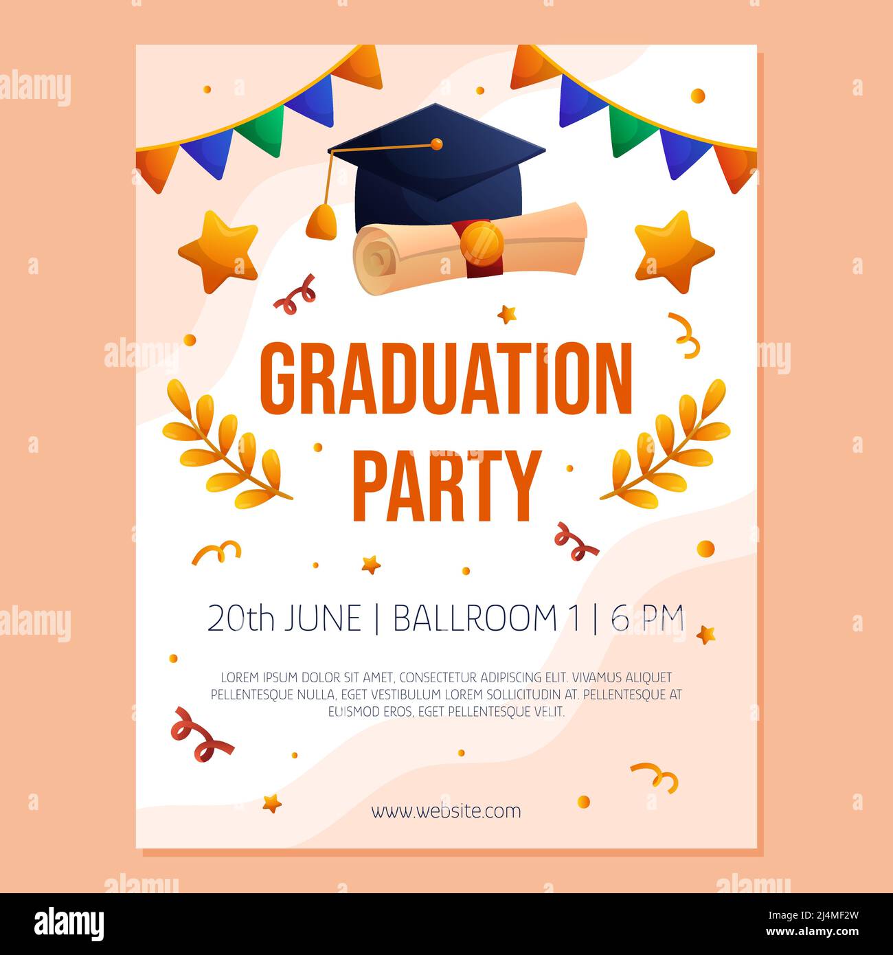 Diploma layout hi-res stock photography and images - Alamy