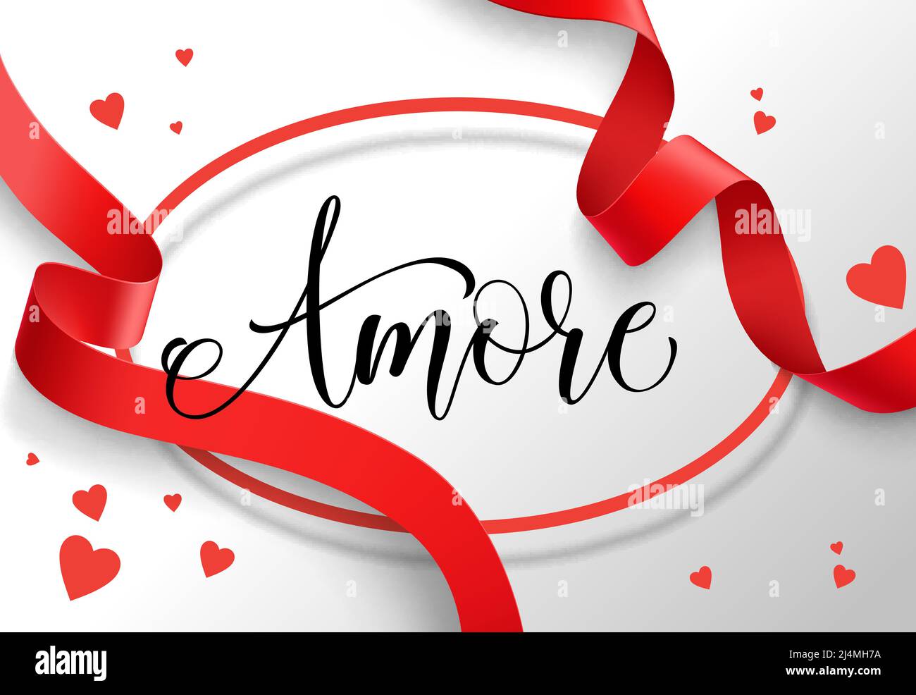 Word amore love Stock Vector Images - Alamy