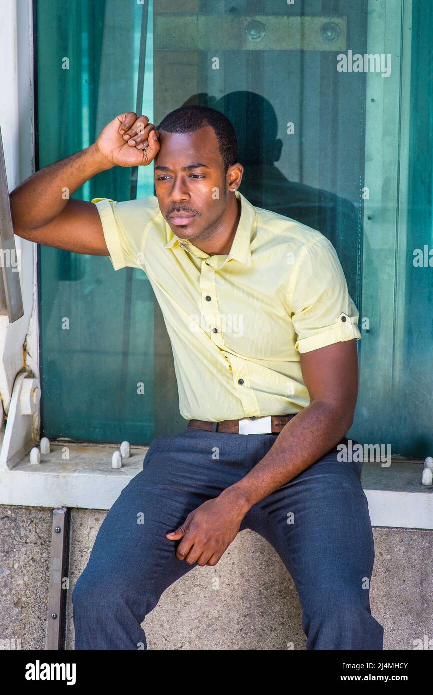 Propping the head hi-res stock photography and images - Alamy