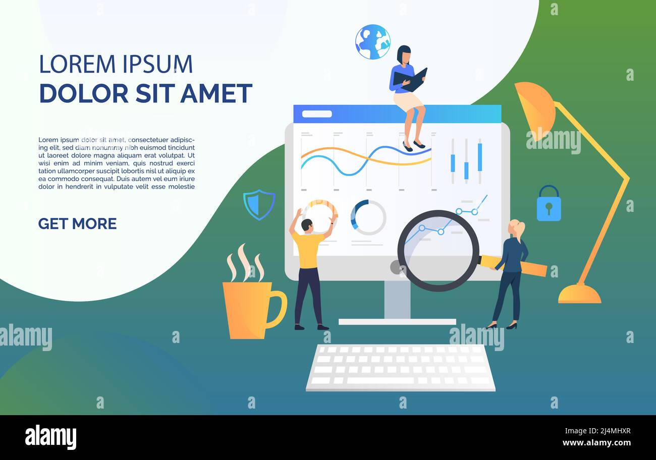 Infographic web pages hi-res stock photography and images - Alamy