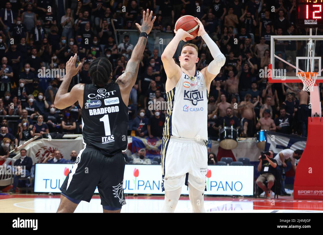 April 16, 2022, Bologna, Italy: Robin Benzing (Fortitudo Kigili Bologna ...