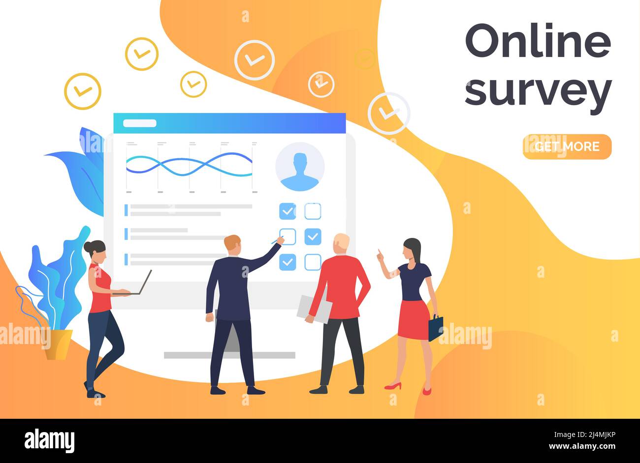 Presentation slides laptop Stock Vector Images - Alamy