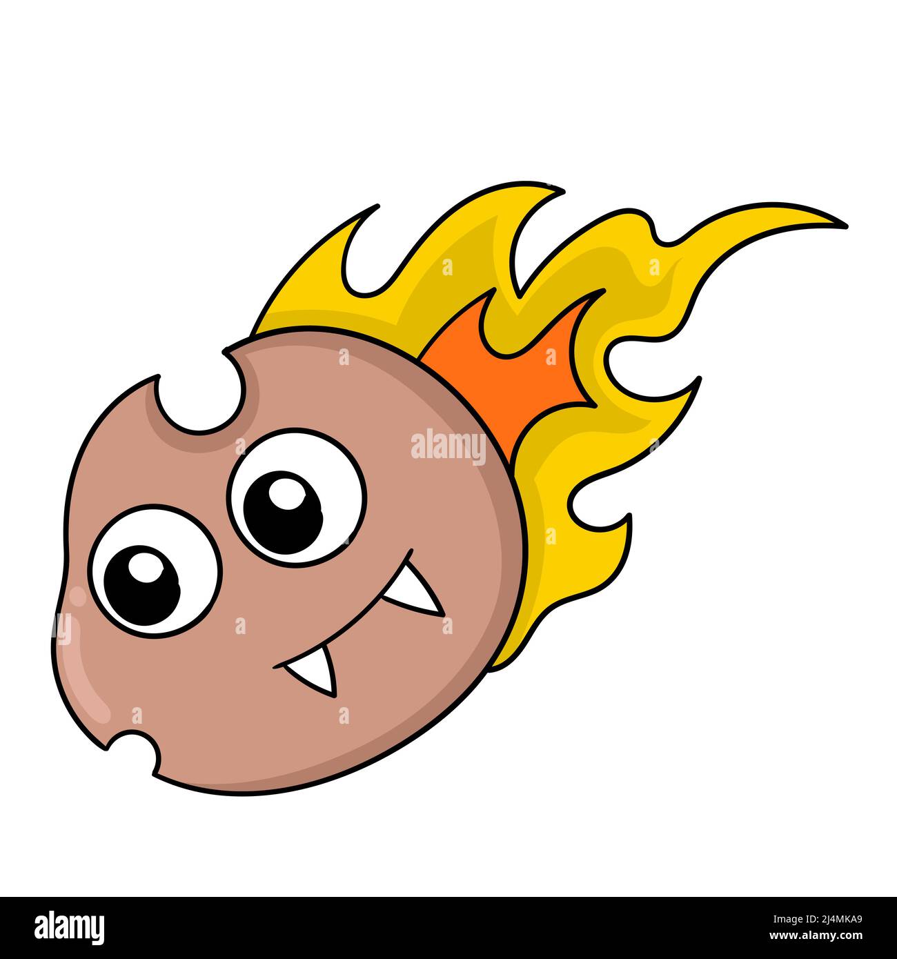 Fiery sky Stock Vector Images - Alamy