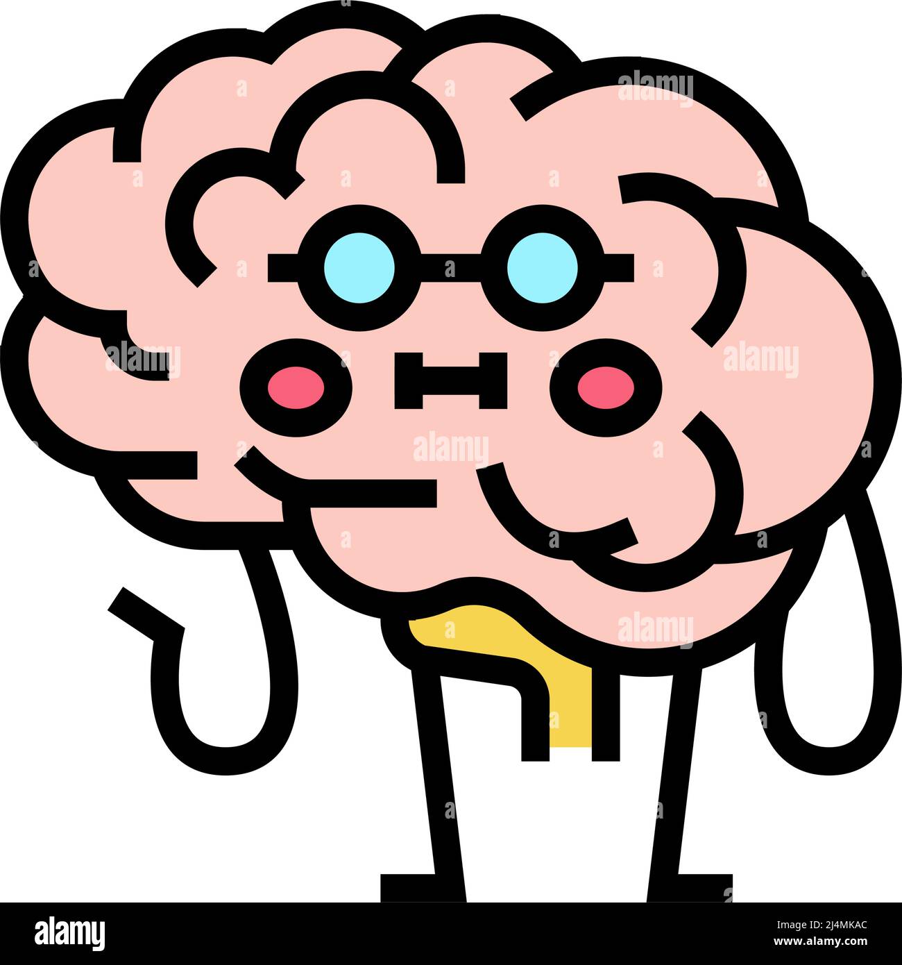 brain health color icon vector illustration Stock Vector Image & Art ...