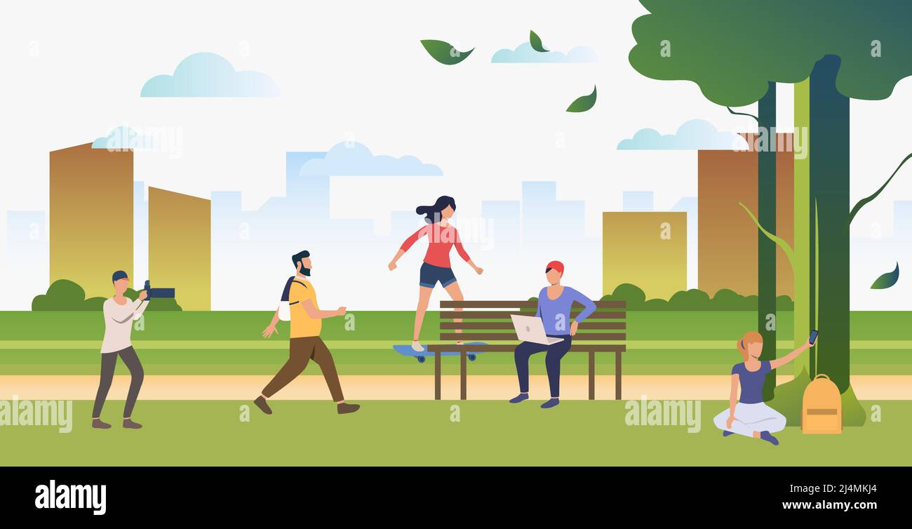 Leisure activity photos Stock Vector Images - Alamy