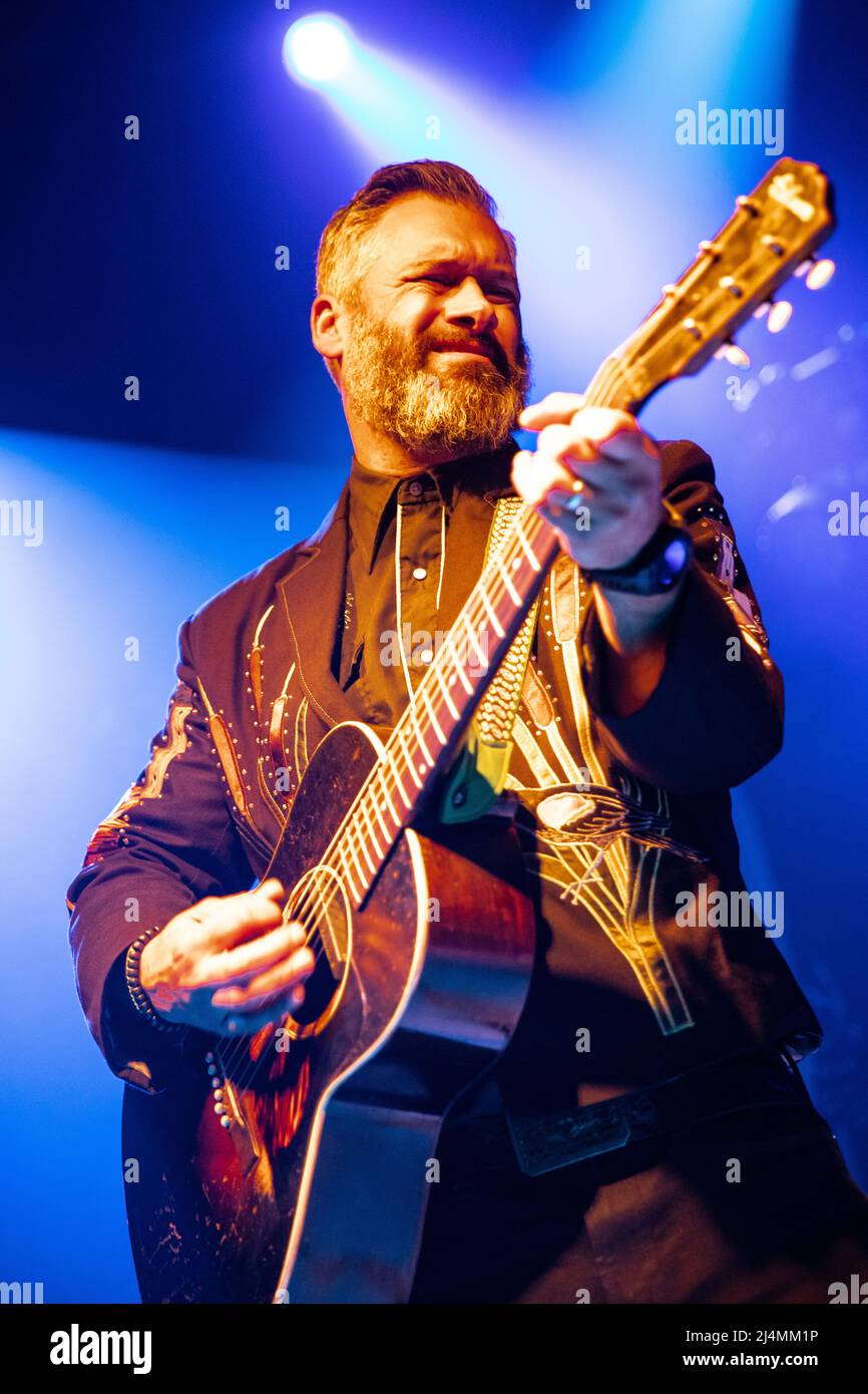 Milan Italy. 16 April 2022. The Canadian alternative country band ...