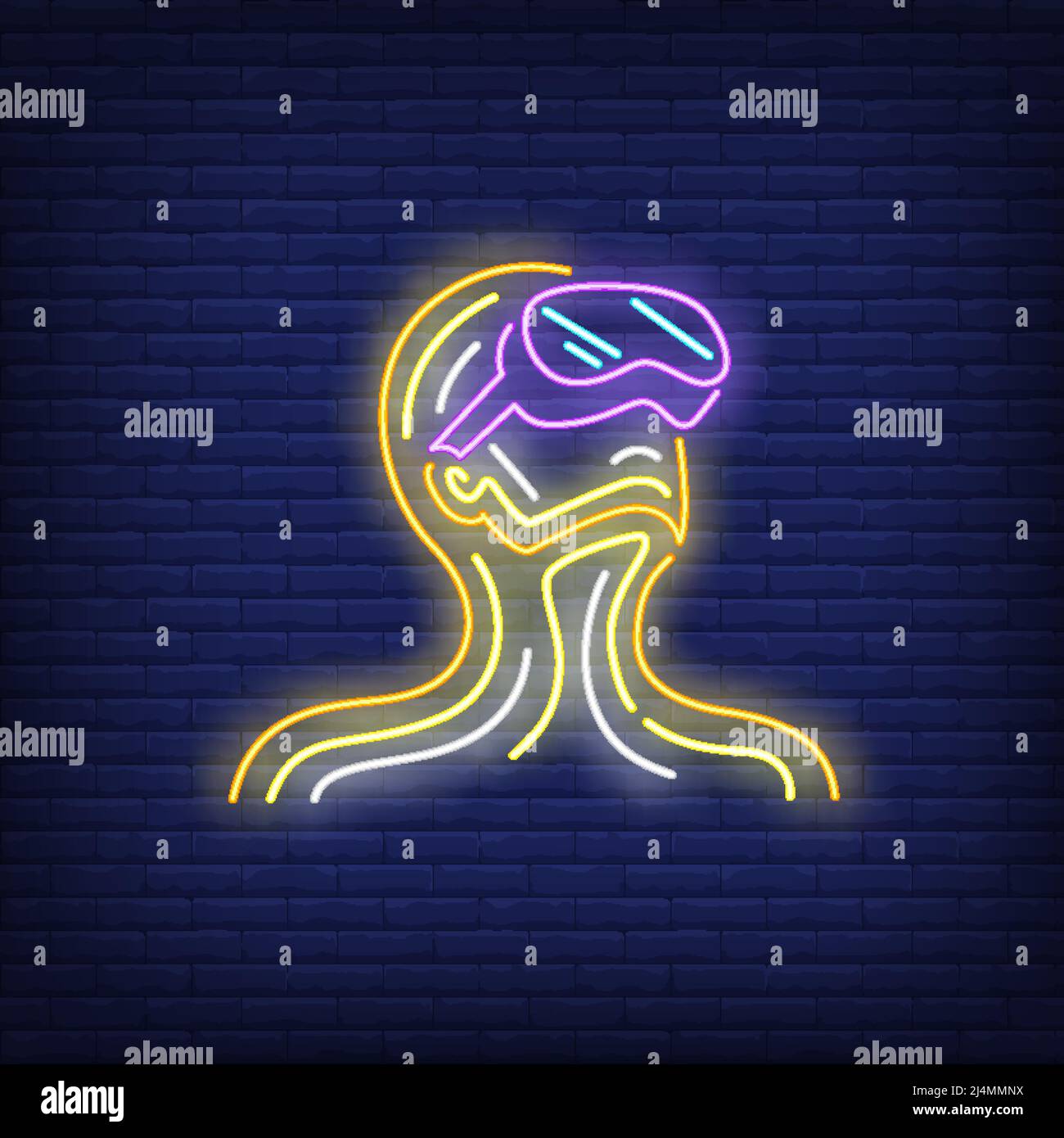 Augmented reality signage Stock Vector Images - Alamy