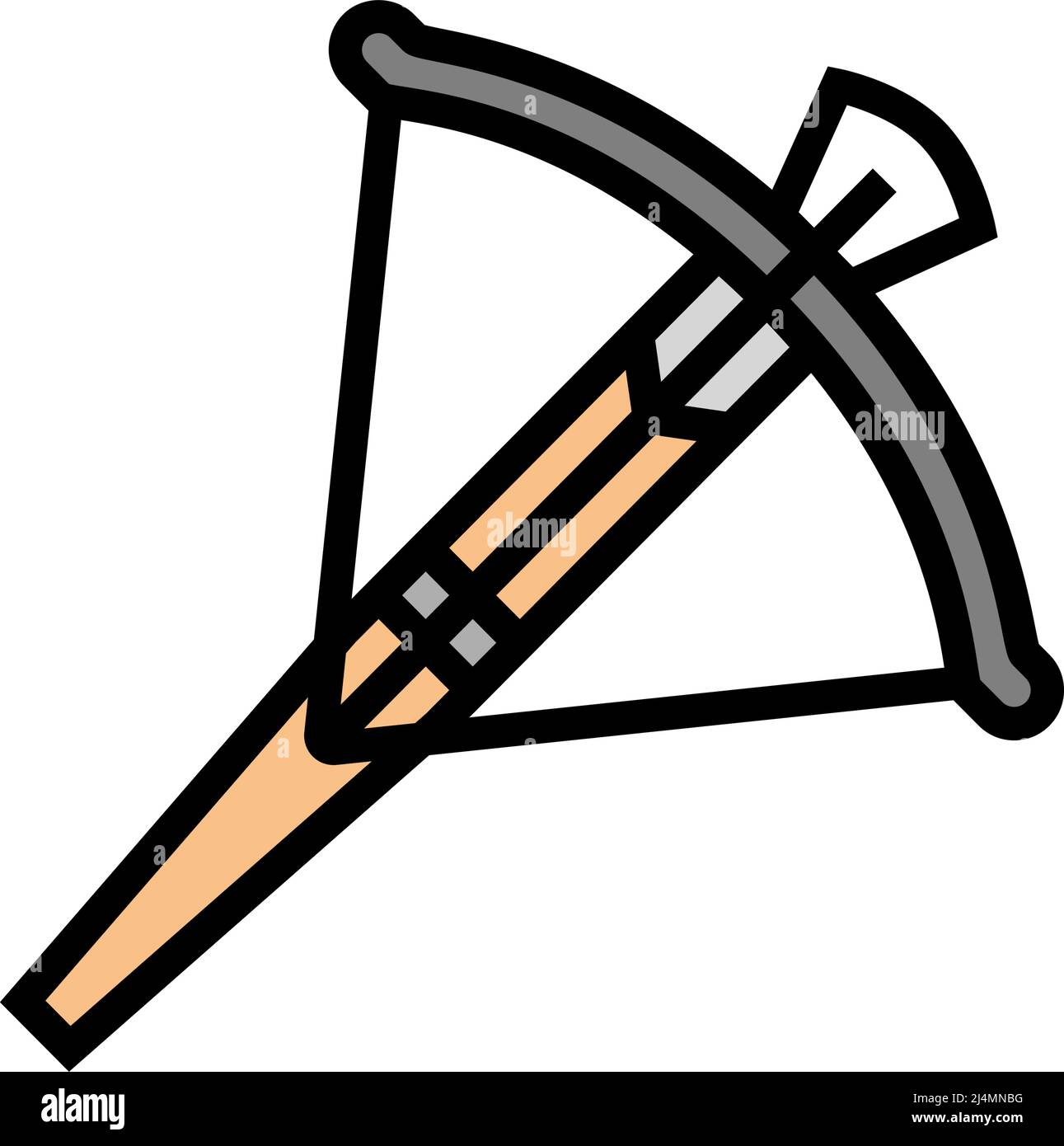 arrow crossbow color icon vector illustration Stock Vector Image & Art ...