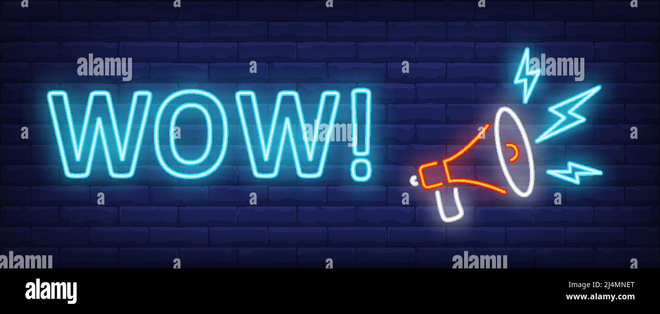 Wow sign Stock Vector Images - Alamy