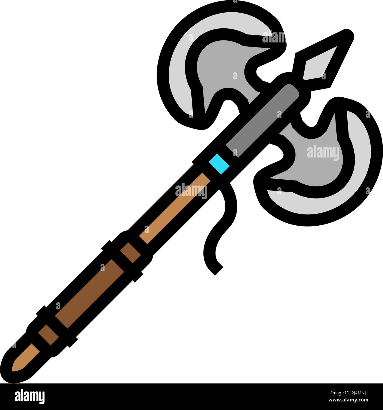 ax weapon color icon vector illustration Stock Vector Image & Art - Alamy