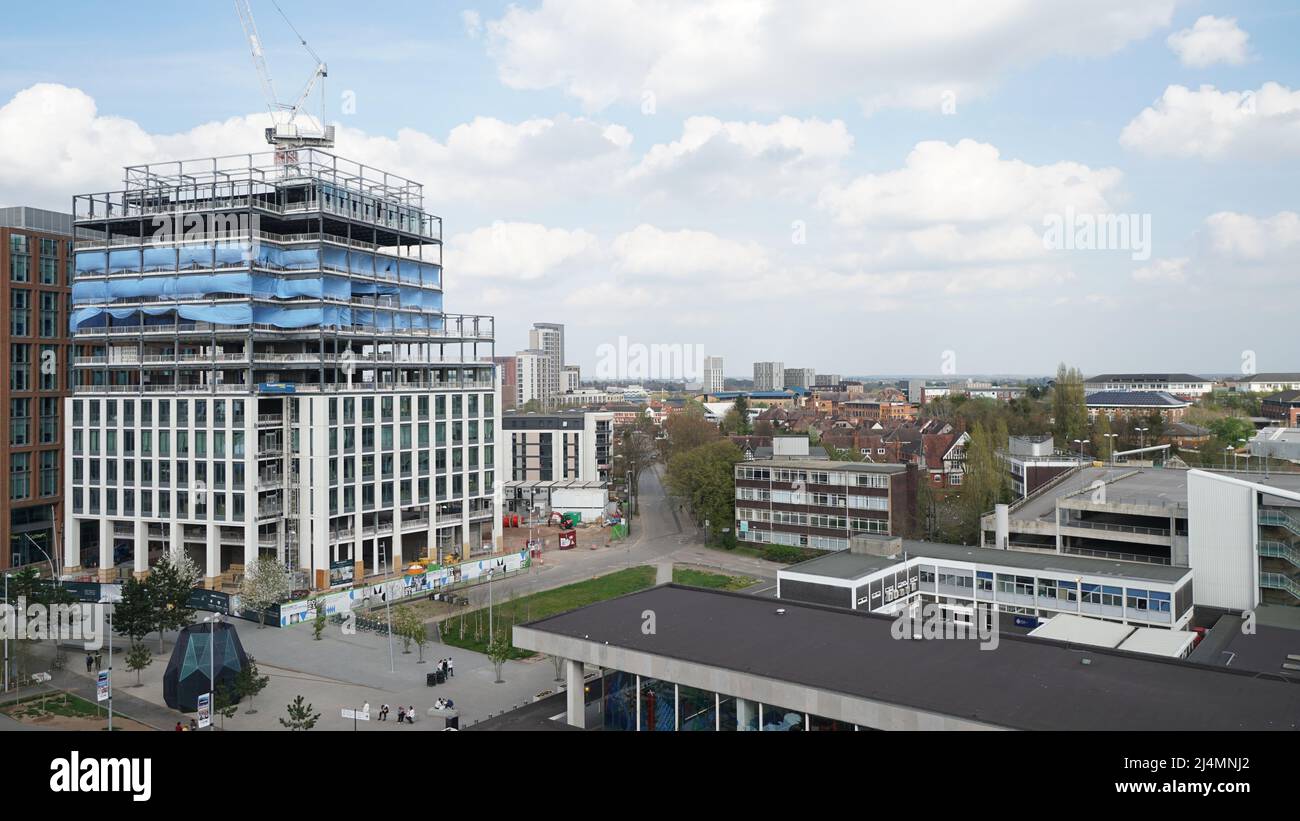 Coventry Train Station Area Stock Photo - Alamy