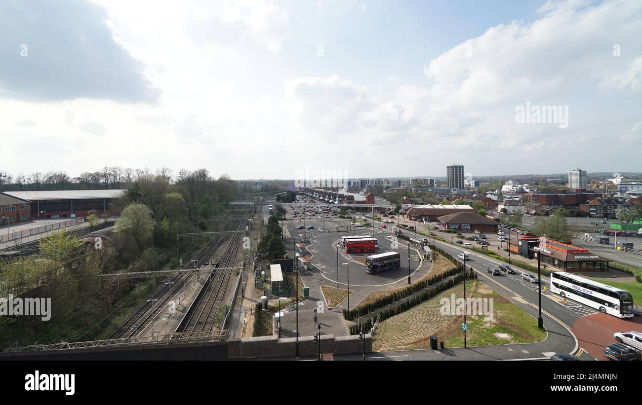 Coventry Train Station Area Stock Photo - Alamy