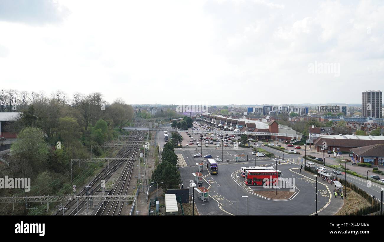 Coventry Train Station Area Stock Photo - Alamy