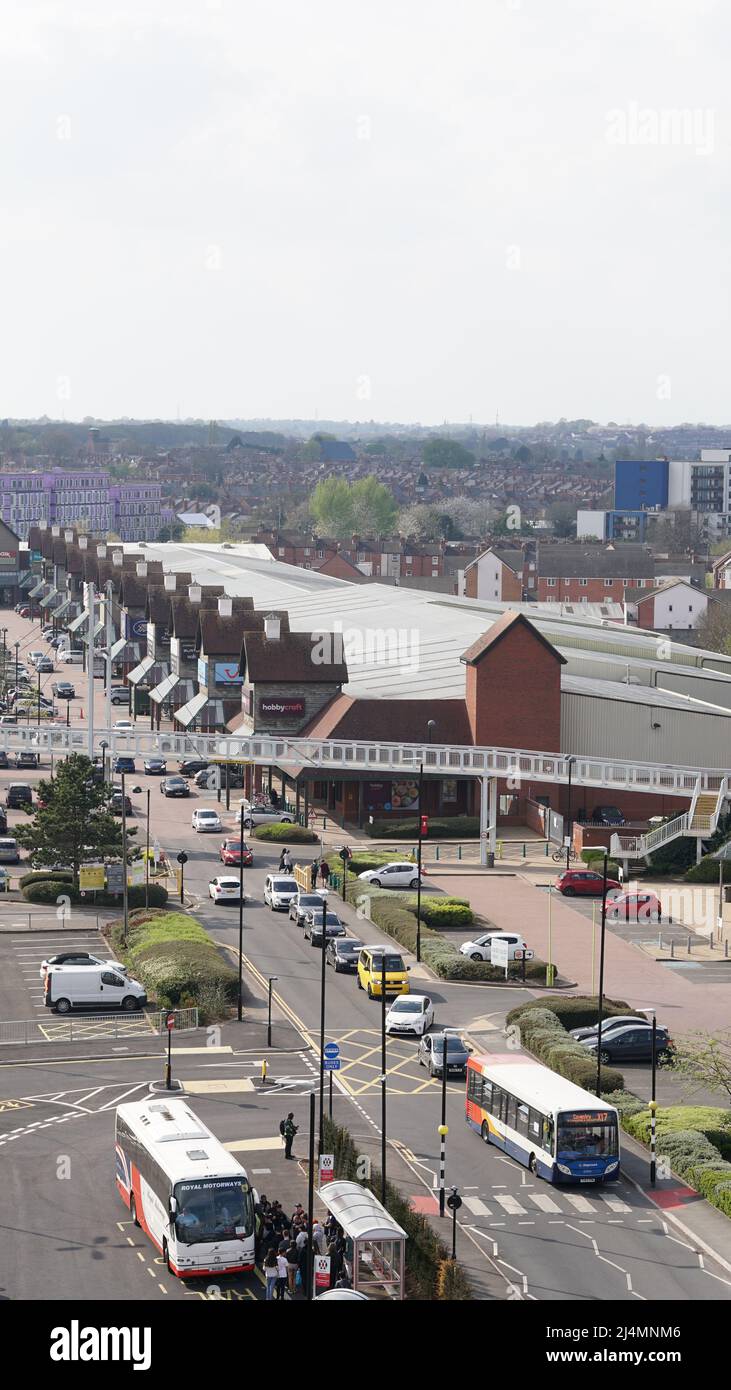 Coventry Train Station Area Stock Photo - Alamy