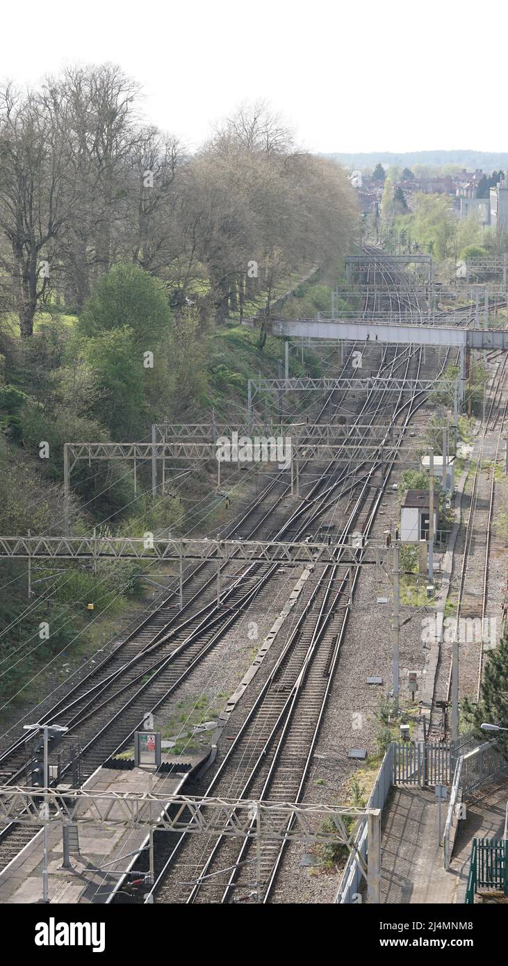 Coventry Train Station Area Stock Photo - Alamy