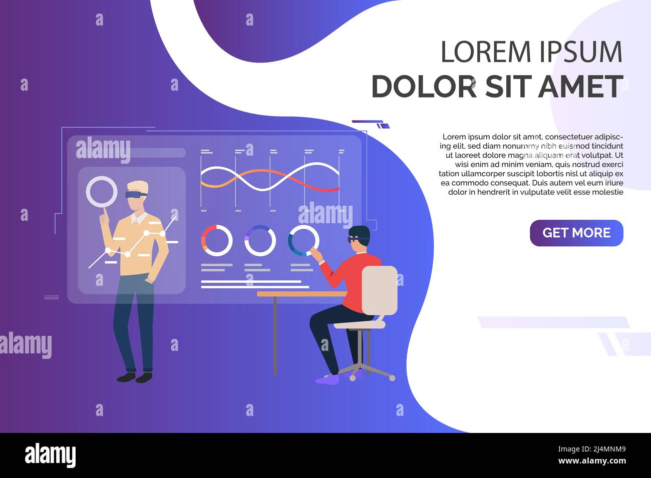 Virtual reality text on Stock Vector Images - Alamy