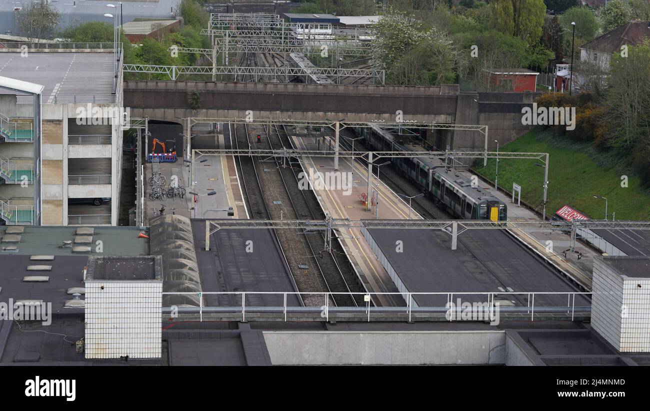 Coventry Train Station Area Stock Photo - Alamy