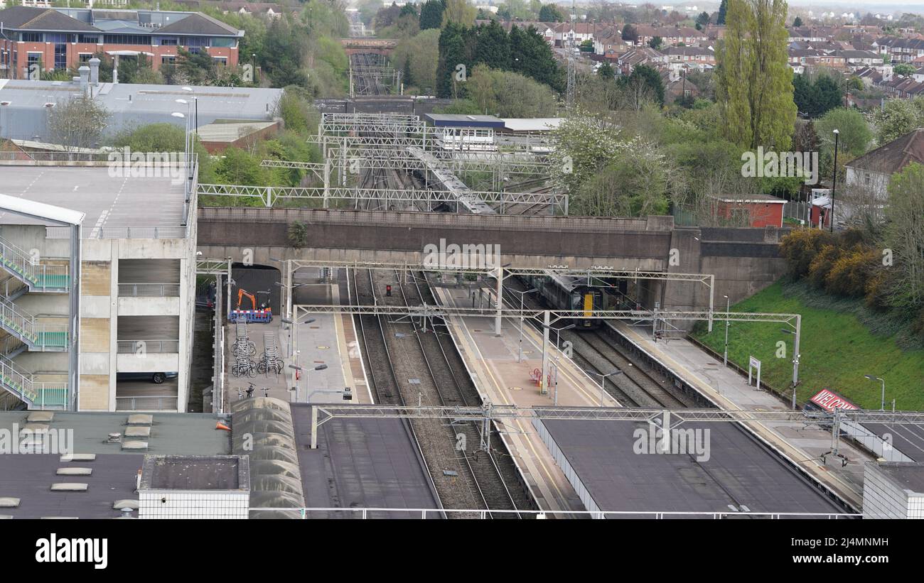 Coventry Train Station Area Stock Photo - Alamy