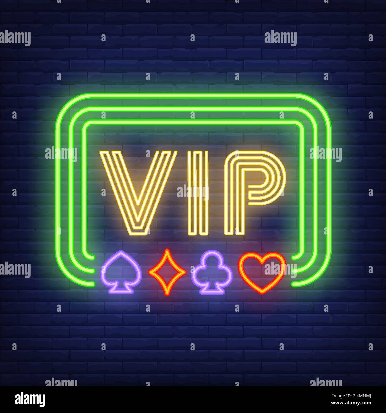 Vector glowing diamond heart illustration hi-res stock photography and ...