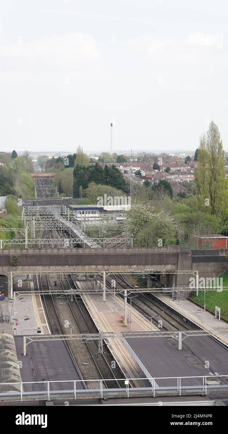 Coventry Train Station Area Stock Photo - Alamy