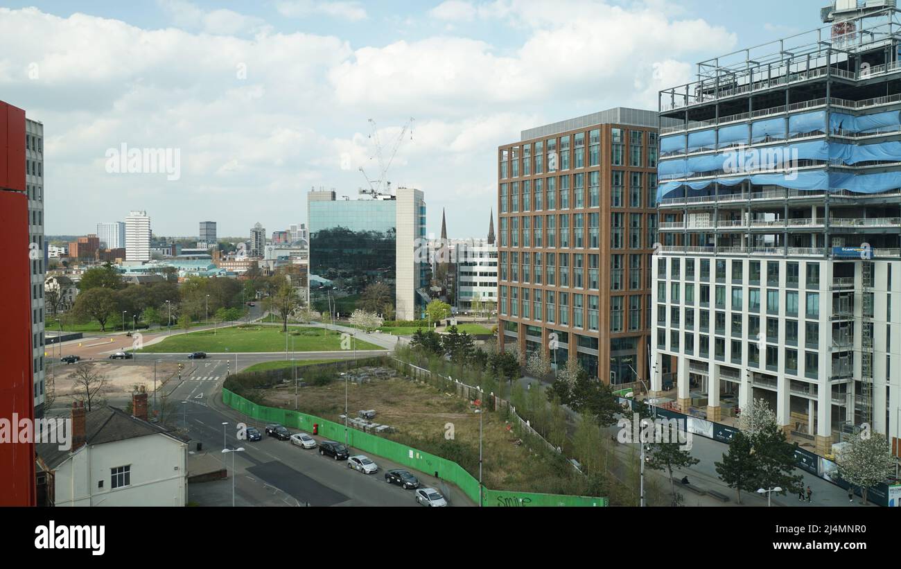 Coventry Train Station Area Stock Photo - Alamy