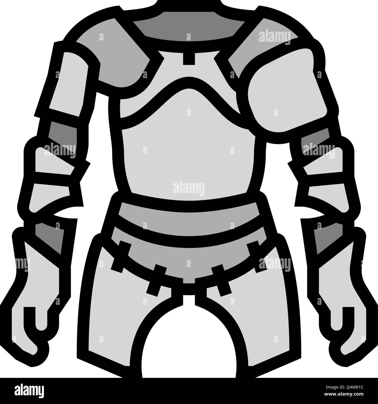 armor knight color icon vector illustration Stock Vector Image & Art ...