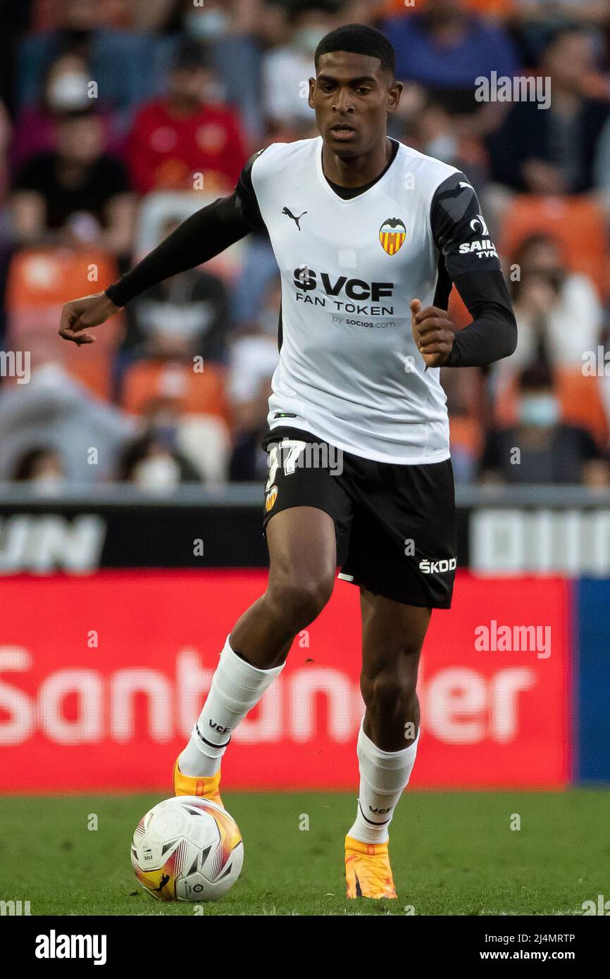 Cristhian mosquera of valencia cf hi-res stock photography and images ...