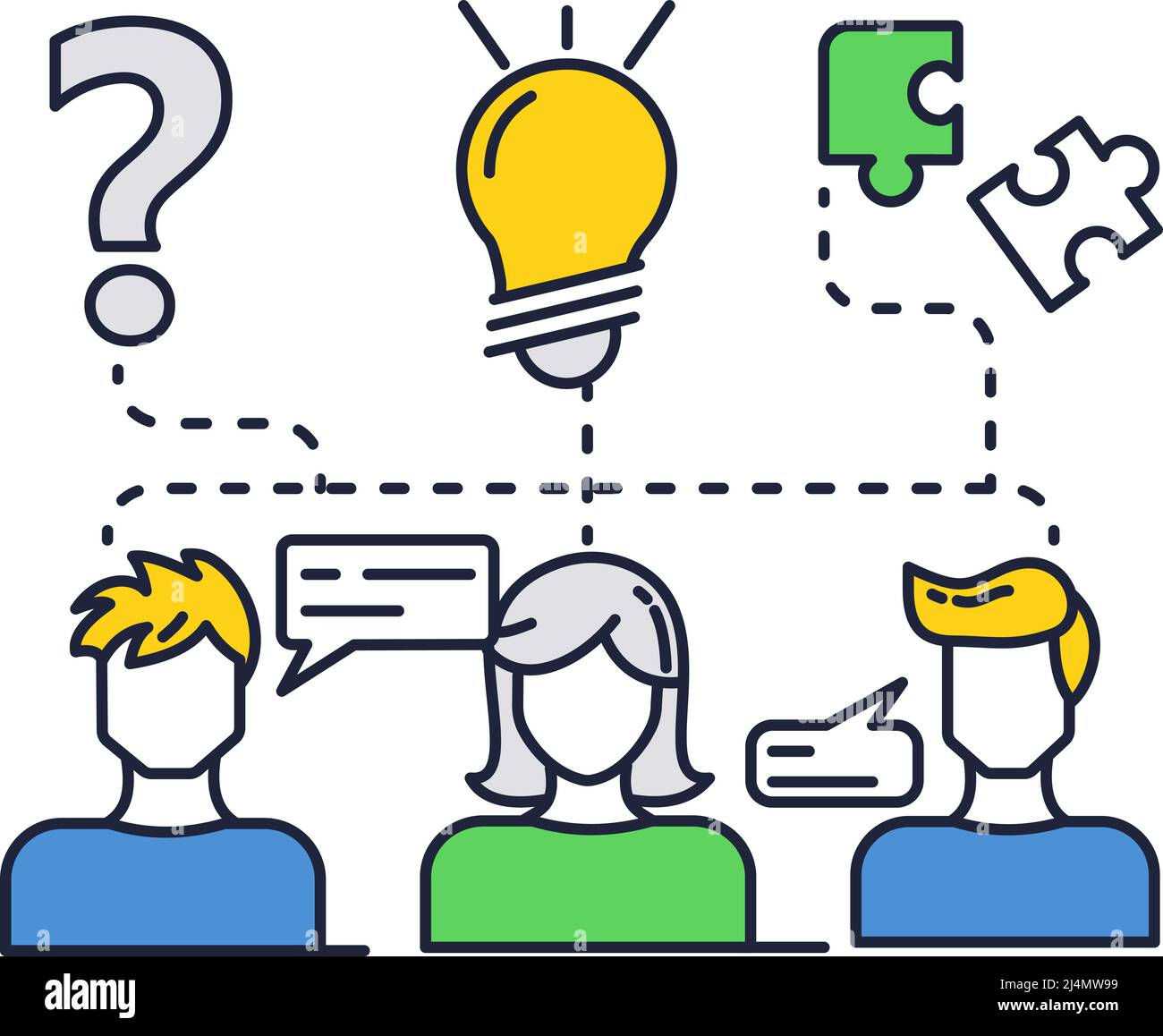 Probability vector Cut Out Stock Images & Pictures - Alamy