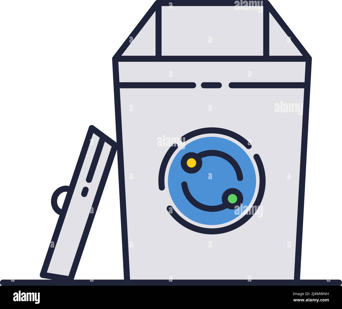 Bio food pack icon hi-res stock photography and images - Alamy