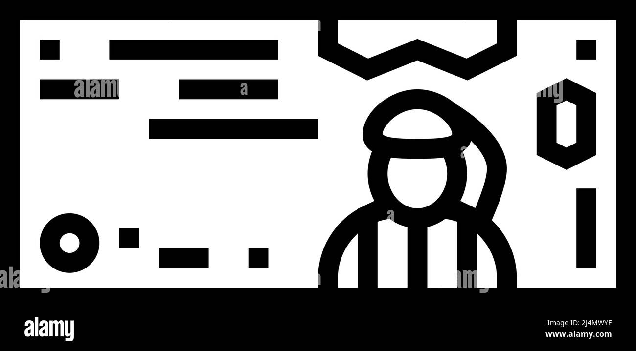 omani rial omr line icon vector illustration Stock Vector Image & Art ...