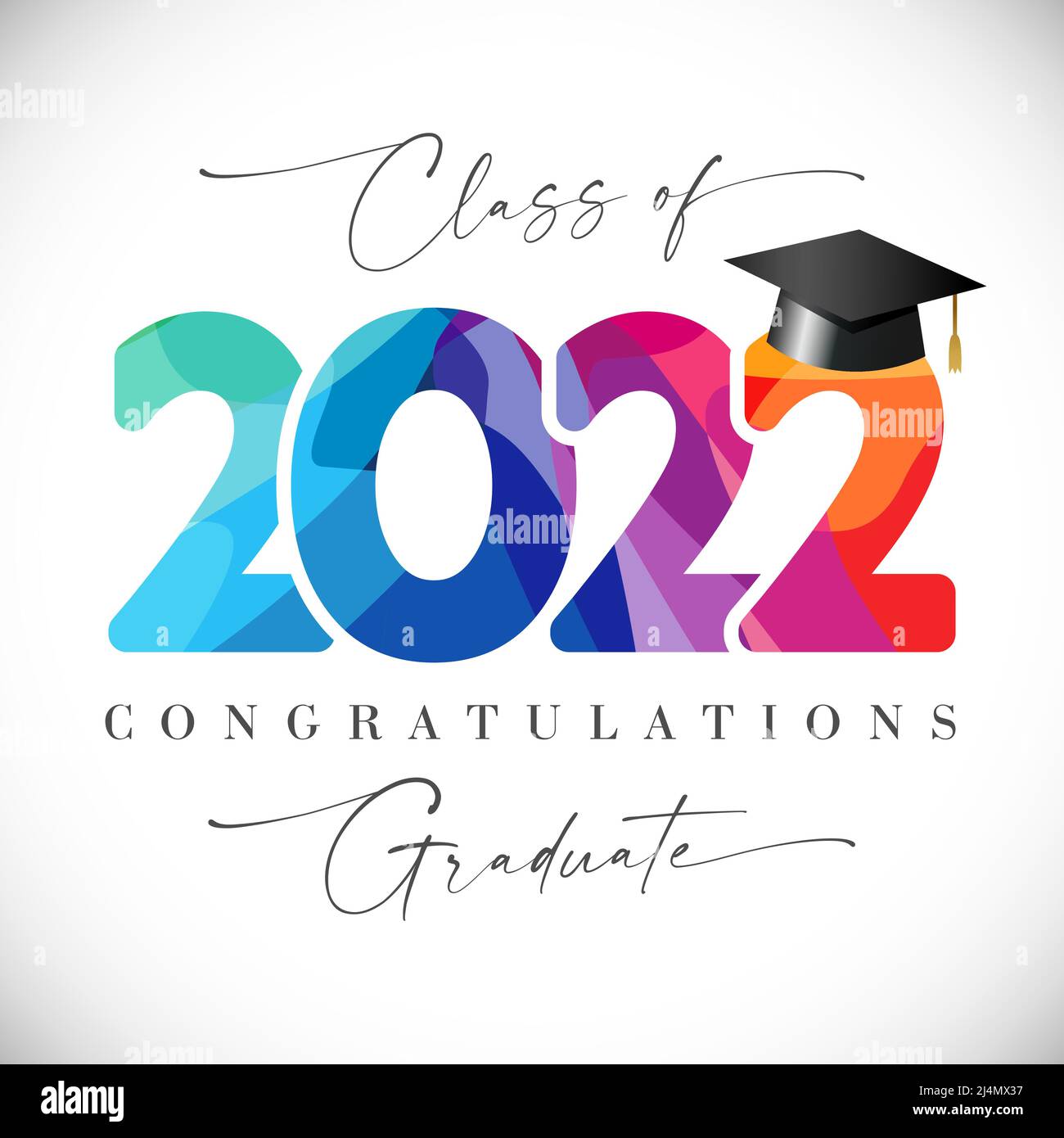 Class of 2022 graduating sign, Back To School greeting card idea ...