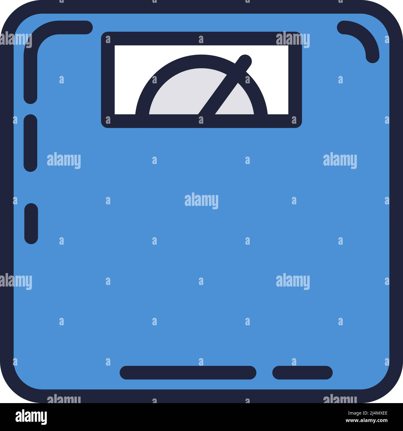 Weighing scale retro Stock Vector Images - Alamy